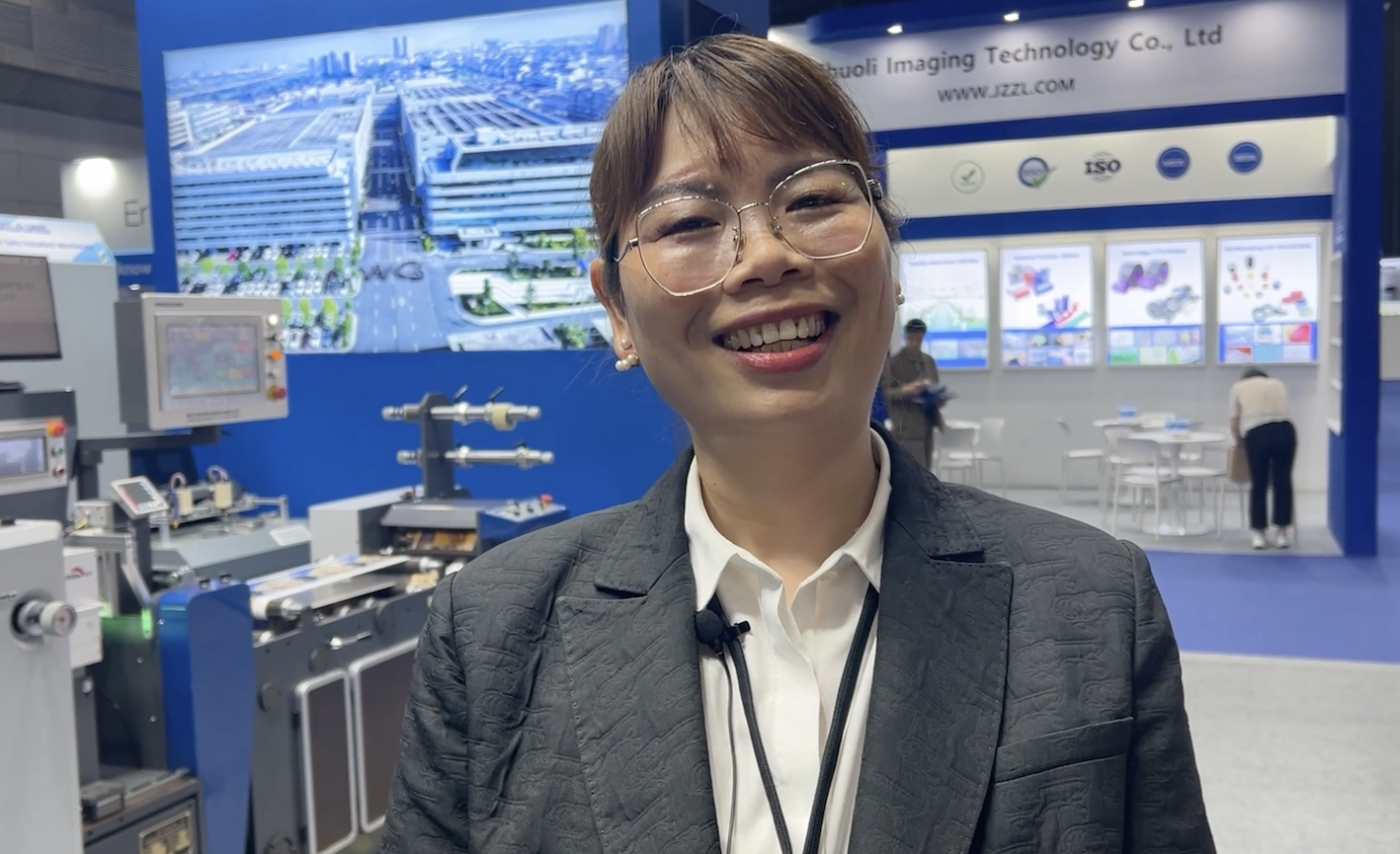 Weigang unveils the ZX320G intermittent label offset press in Bangkok | Labels & Labeling